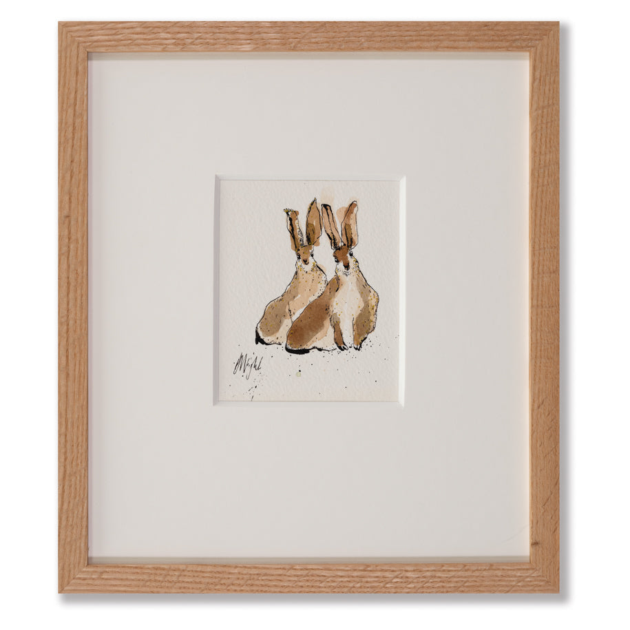 Two Wee Hares Original Artwork – Anna Wright Ltd